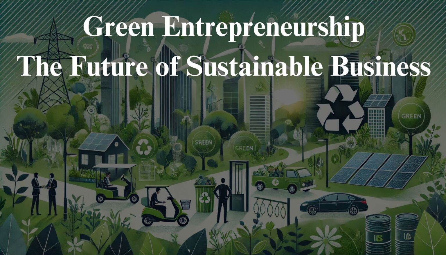 Green Entrepreneurship: Changing the Business World for a Sustainable ...